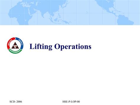Lifting Operationppt