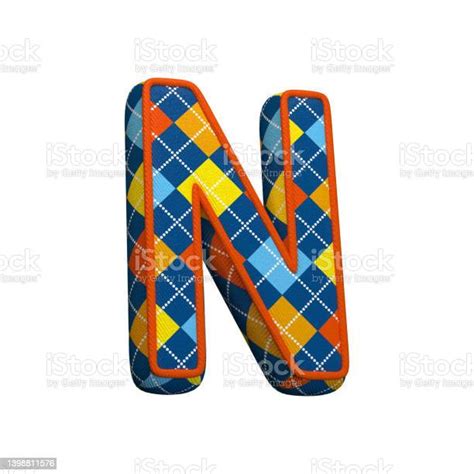 섬유 패턴으로 만든 알파벳 문자 흰색 배경에 고립 된 3d 그림 대문자에 대한 스톡 사진 및 기타 이미지 대문자 디자인 디지털 생성 이미지 Istock