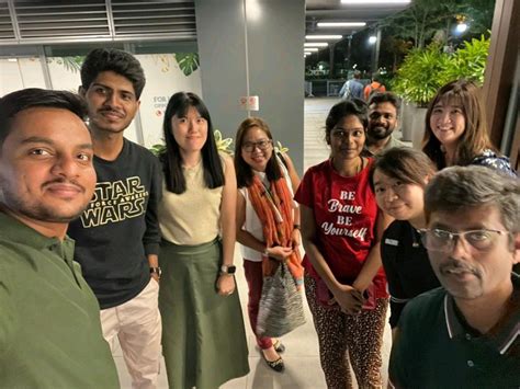 Rohit Tiwari On Linkedin With Friends In Singapore