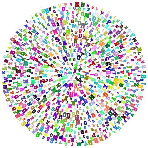 Download Alphabet Soup Prismatic Svg Freepngimg