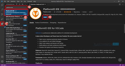 Programming Esp8266 Using Vs Code And Platformio Electronicshub