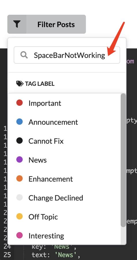 Spacebar Is Not Working In The Example Of Dropdown In Menu · Issue