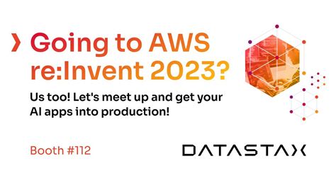 datastax on linkedin datastax at aws re invent 2023 datastax