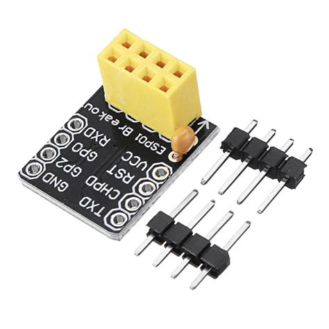 樂意創客官方店】《附發票》esp01 01s轉接板 麵包板 適配器 esp8266 esp01 esp01s 无焊 蝦皮購物