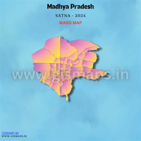 Satna Ward Map Gis Data