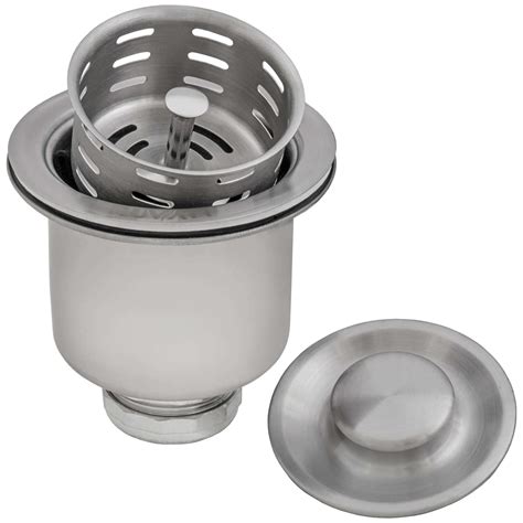 Sink Basket Installation How To Install A Basket Strainer Assembly In