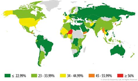 Geography Of Unsecured Wi Fi Access Points Vivid Maps