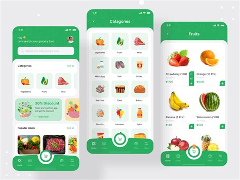 Gronik Grocery Shop Mobile App