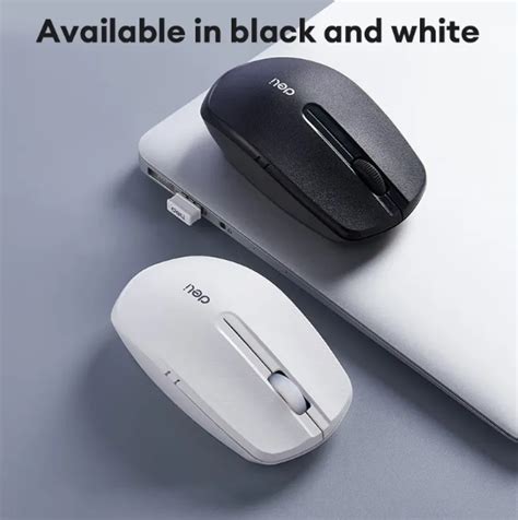 Deli 2 4ghz E3738 Wireless Mouse 1200dpi Bd