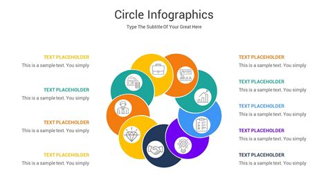Circle Segments 9 Sections Powerpoint Template Artofit