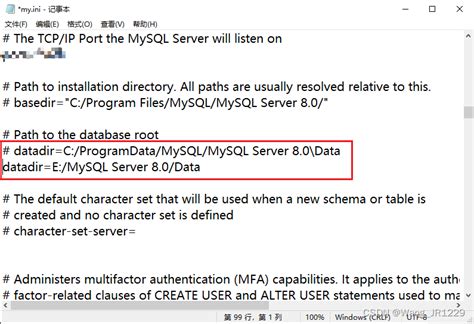 关于修改mysql数据存储路径，超详细！！！更改mysql数据库存储位置 Csdn博客