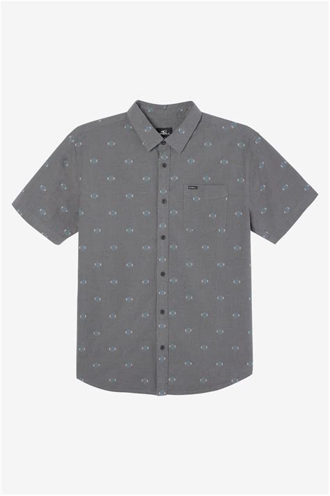 Quiver Stretch Dobby Ss Stndrd Graphite Oneill