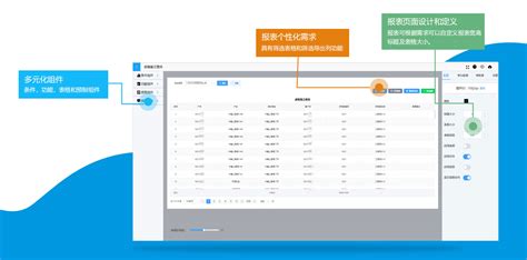 智慧水务 自定义报表平台