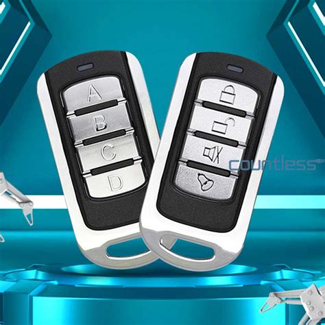 1 4pcs 433mhz 43392mhz Remote Control Garage Gate Door Opener Remote Control Duplicator Clone
