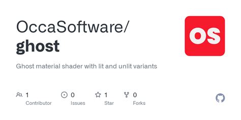 Github Occasoftwareghost Ghost Material Shader With Lit And Unlit Variants