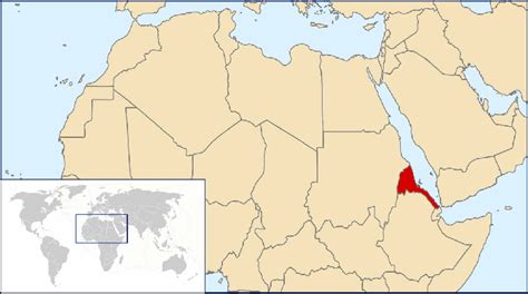 Eritrea Geographic Setting Image Credit Download Scientific Diagram