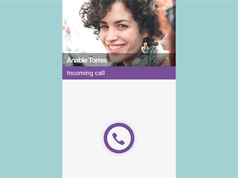 Incoming Call Animation By Yair Walden On Dribbble