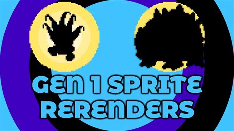 Rerendering Gen 1 Sprites Youtube