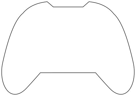Shape Of Xbox Free Printable Papercraft Templates