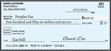 How To Write A Check
