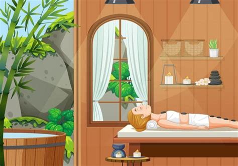 Massage Cartoon Vector Art Icons And Graphics For Free Download