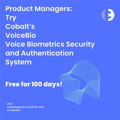 Cobalt Speech And Language On Linkedin Voicebiometrics Freetrial