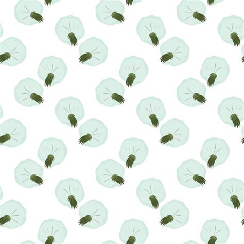Small Dandelion Seamless Pattern On White Background 13766075 Vector