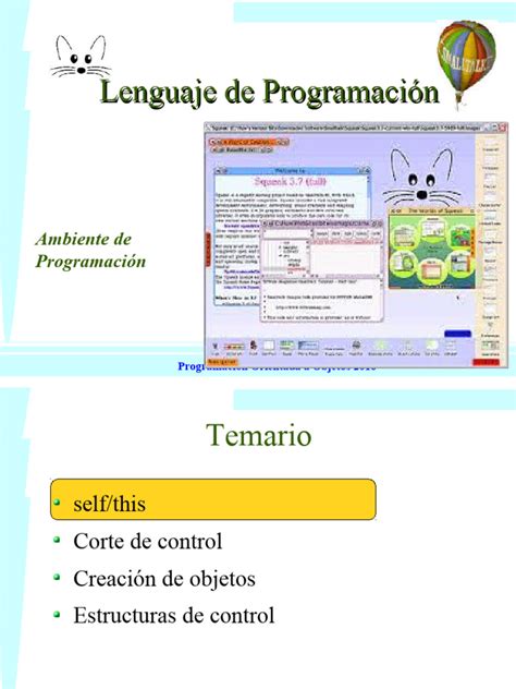 clase03 smalltalk pdf objeto informática clase programación informática