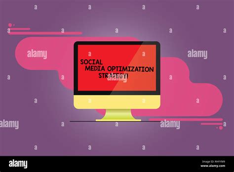 Word Writing Text Social Media Optimization Strategy Business Concept