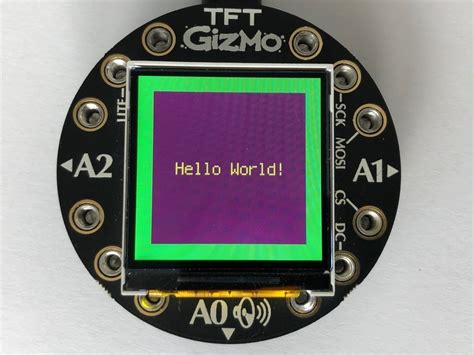Circuitpython Displayio Quickstart Adafruit Circuit Playground Tft