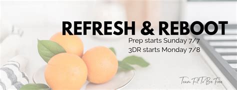Refresh And Reboot With Me Refresh And Reboot With Me
