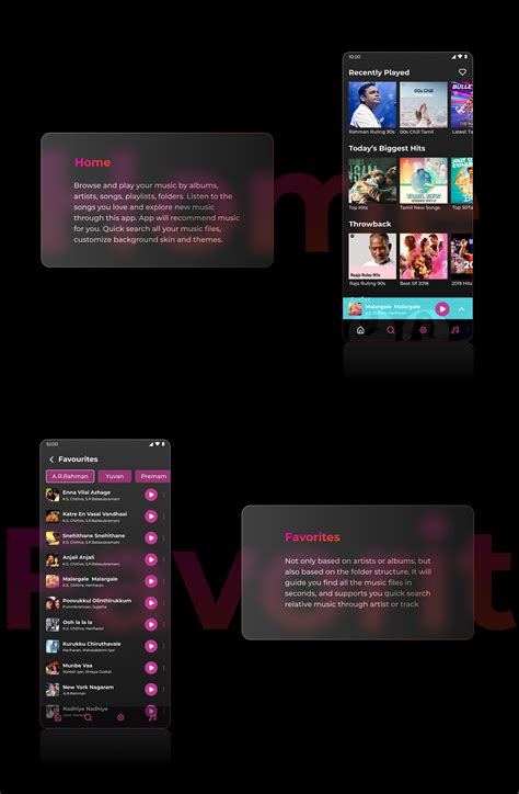 Music App Ui Design Glassmorphism On Behance