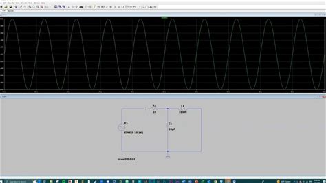 How To Make A Simple Rlc Ac Circuit In Ltspice Youtube