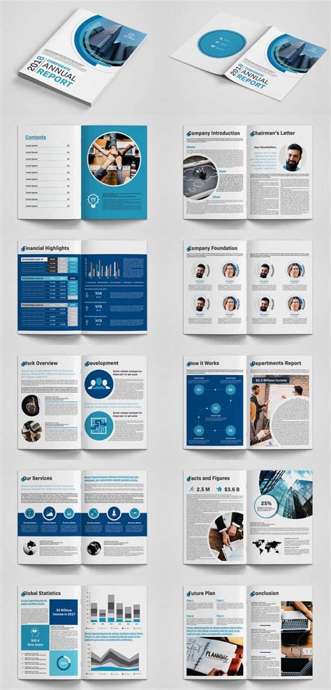 60 Modern Annual Report Design Templates 60 Modern Annual Report Design Templates