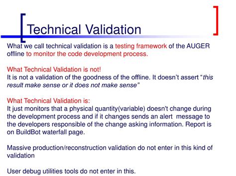 Ppt A Technical Validation Module For The Offline Powerpoint
