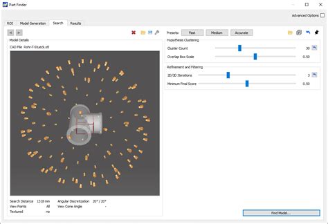 First Steps With PartFinder Guides Ensenso SDK 4 0 1502 Documentation