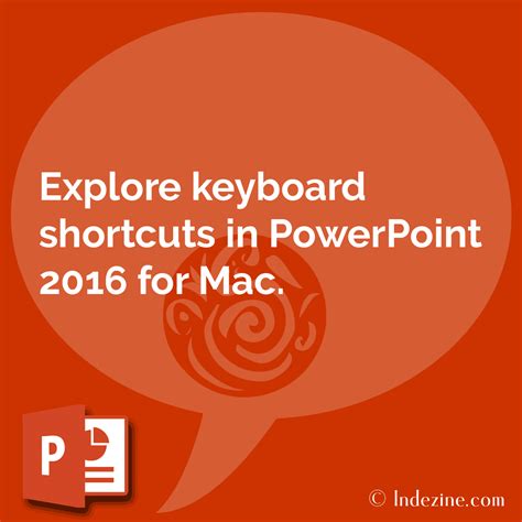 keyboard shortcuts powerpoint 2016 for mac