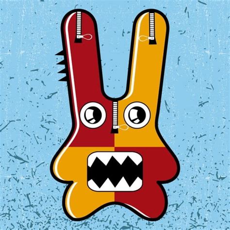 귀여운 재미있는 만화 벡터 Eps Uidownload