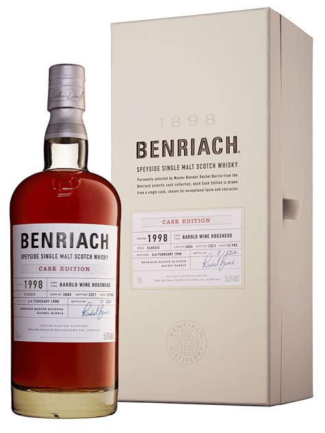 Whisky Range Cask Edition Batch 18 Benriach Distillery