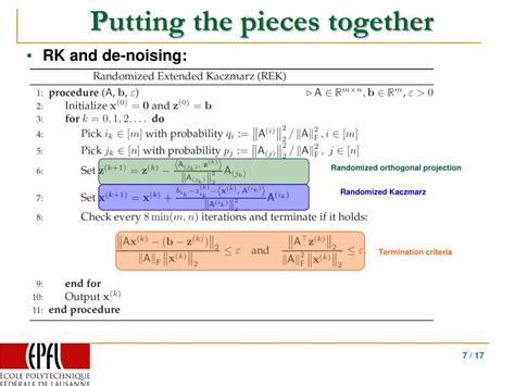 Ppt Randomized Kaczmarz Powerpoint Presentation Free Download Id
