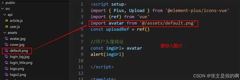 Failed To Resolve Import “avatar“ From “srcviewsuseruseravatarvue“ Vue3导入图片报错cannot