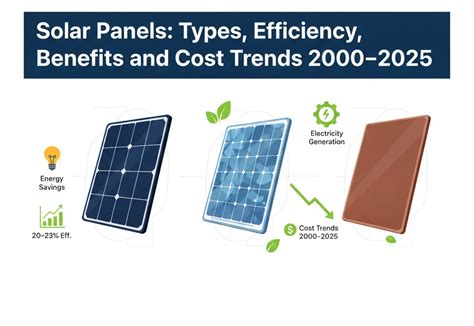 Solar Panels Types Efficiency Benefits And Cost Trends 20002025