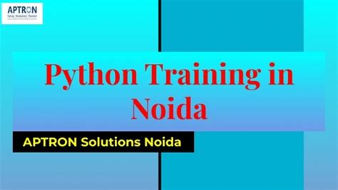 Python Training In Noida