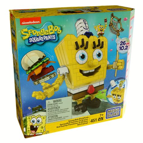 Mega Bloks Spongebob Squarepants Spongebob Blockpants Shop Action