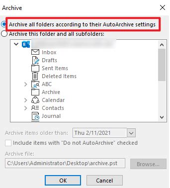 How To Auto Archive Only Subfolder From Outlook Super User