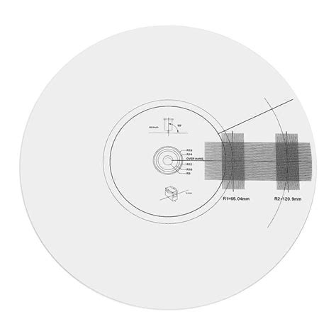 Calibration Disc Phonograph Alignment Protractor Phonograph Record Player Turntable Fruugo Uk