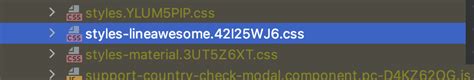 Esbuild Miss Css File When Specifying Inject False And Bundlename In Angular Json Style