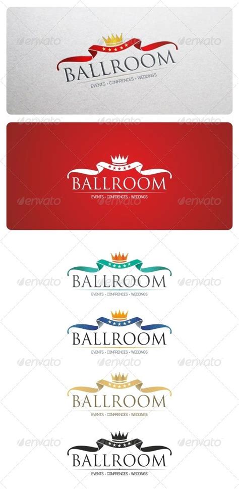 Ballroom Logo Template For Luxury Businesses