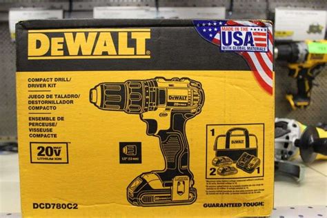 Dewalt Compact Drill Driver Kit Lawler Auction Company