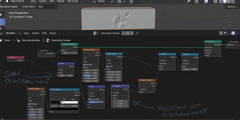Decal Displace Geometry Nodes Modeling Blender Artists Community